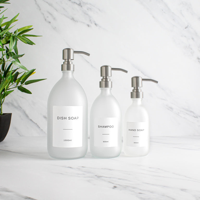 Frosted White Dispensers – Namie Home