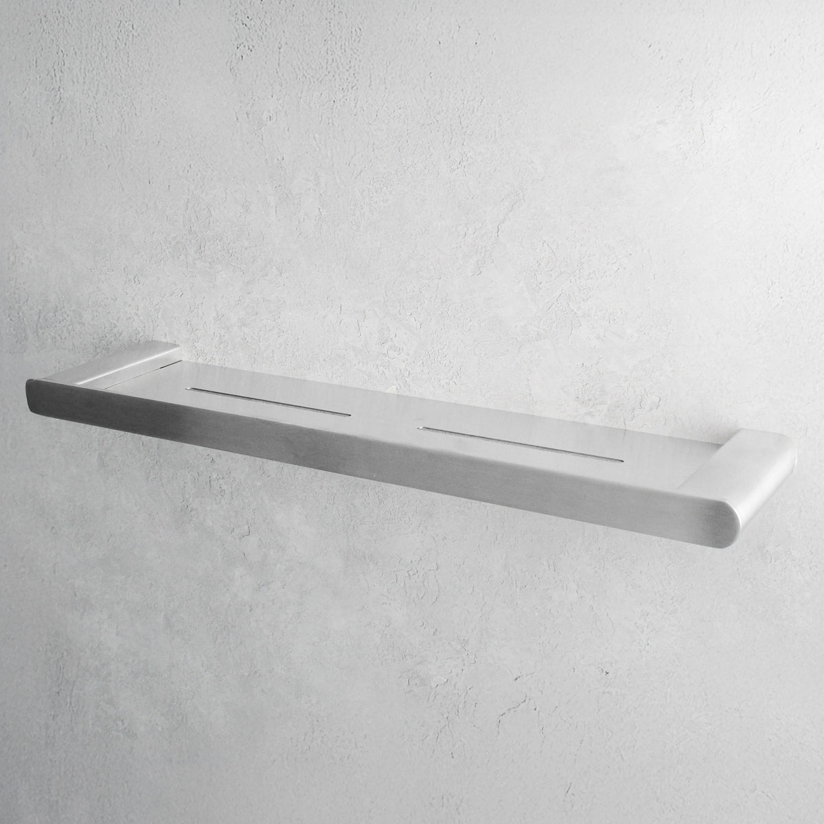 Silver Shower Shelf - Metal Bathroom Fixtures for Home & Businesses ...